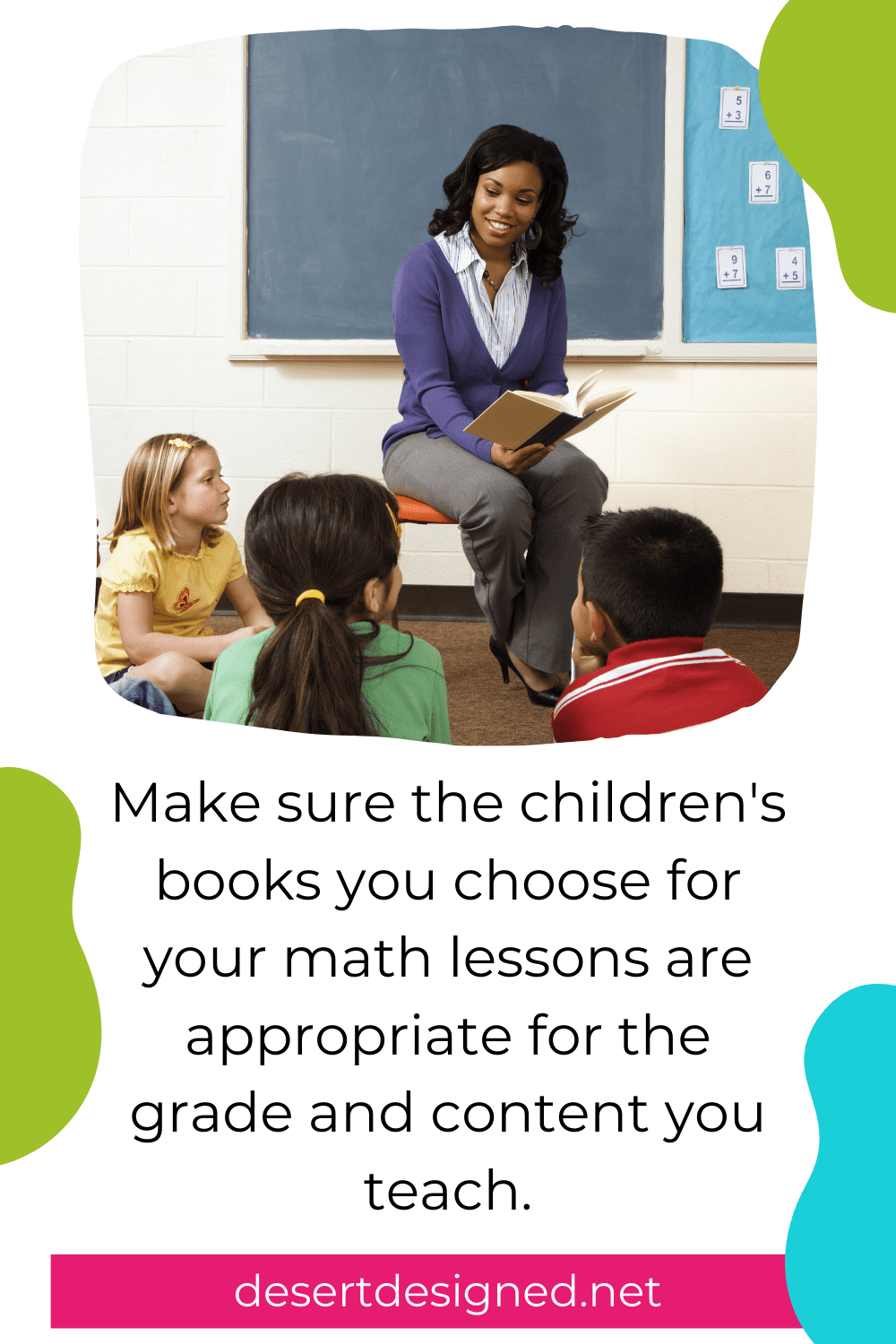 3 Great Reasons to Use Picture Books for Math Lessons - Desert Designed